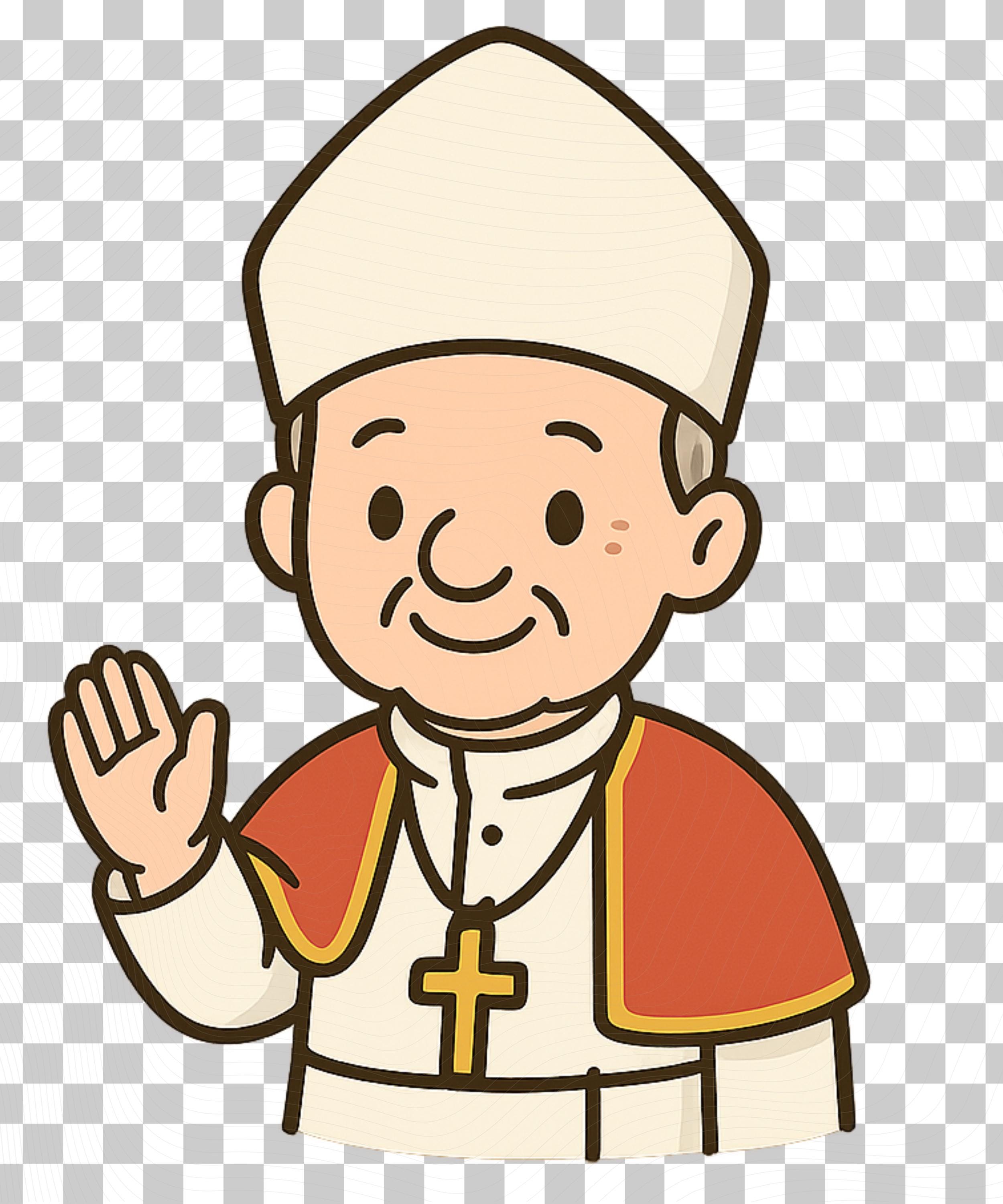 Pope Leo XIV Png, TRANSPARENT PNG, New Pope, Pope Clipart, Pope Robert ...