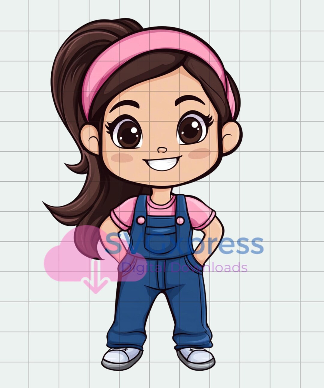 Ms. Rachel Clip Art PNG File, Ms. Rachel Cartoon PNG, Ms. Rachel, Png ...