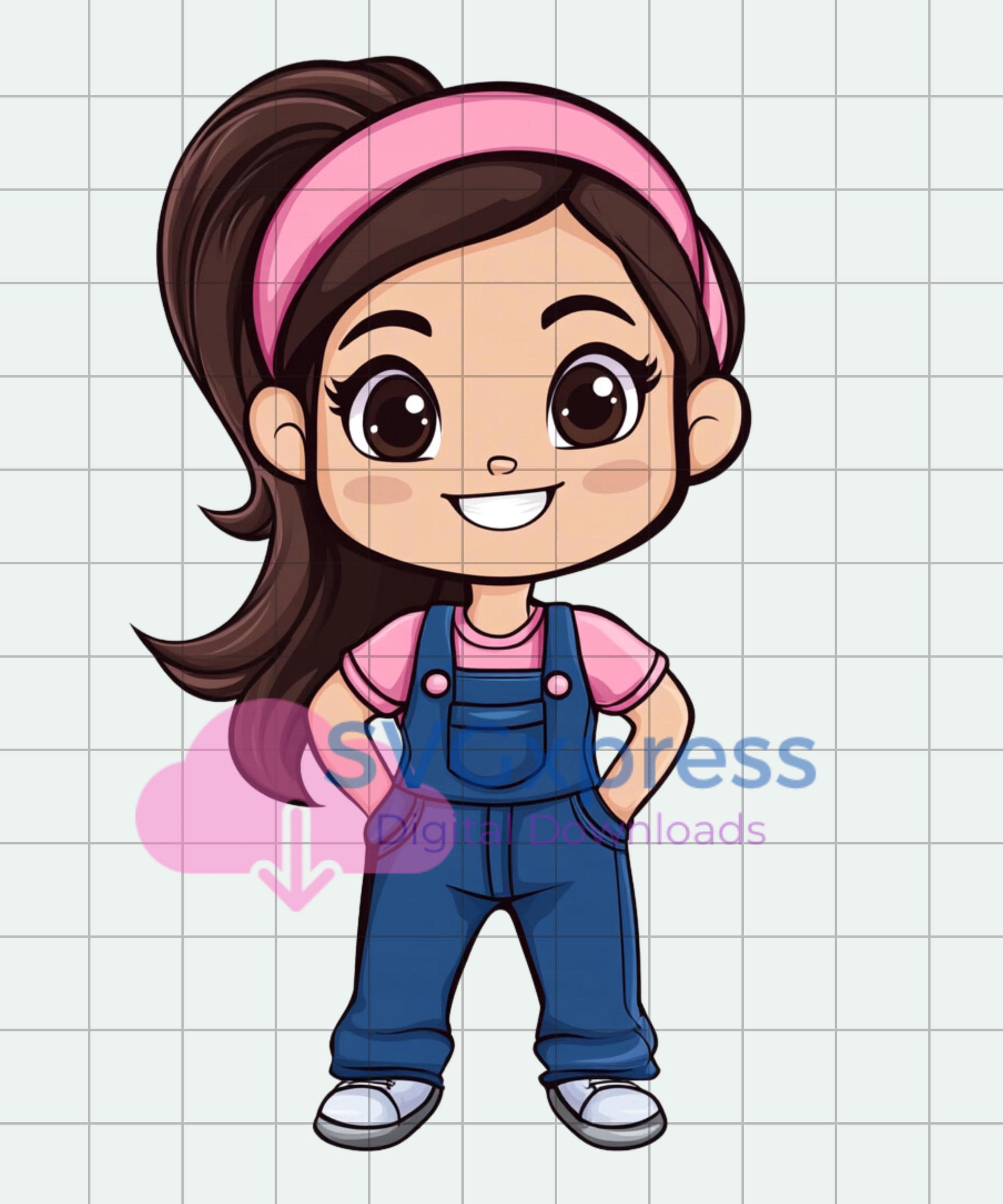 Ms. Rachel Clip Art PNG File, Ms. Rachel Cartoon PNG, Ms. Rachel, Png ...