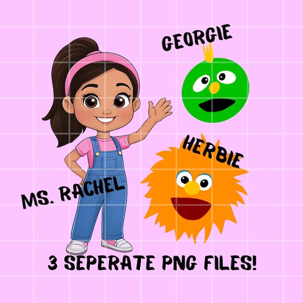 Ms Rachel Clipart - Etsy
