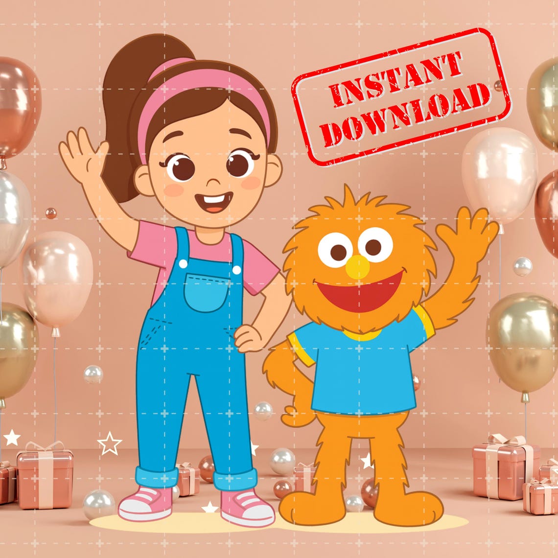 Ms. Rachel and Herbie Image Clip Art Digital Download, Ms Rachel PNG ...