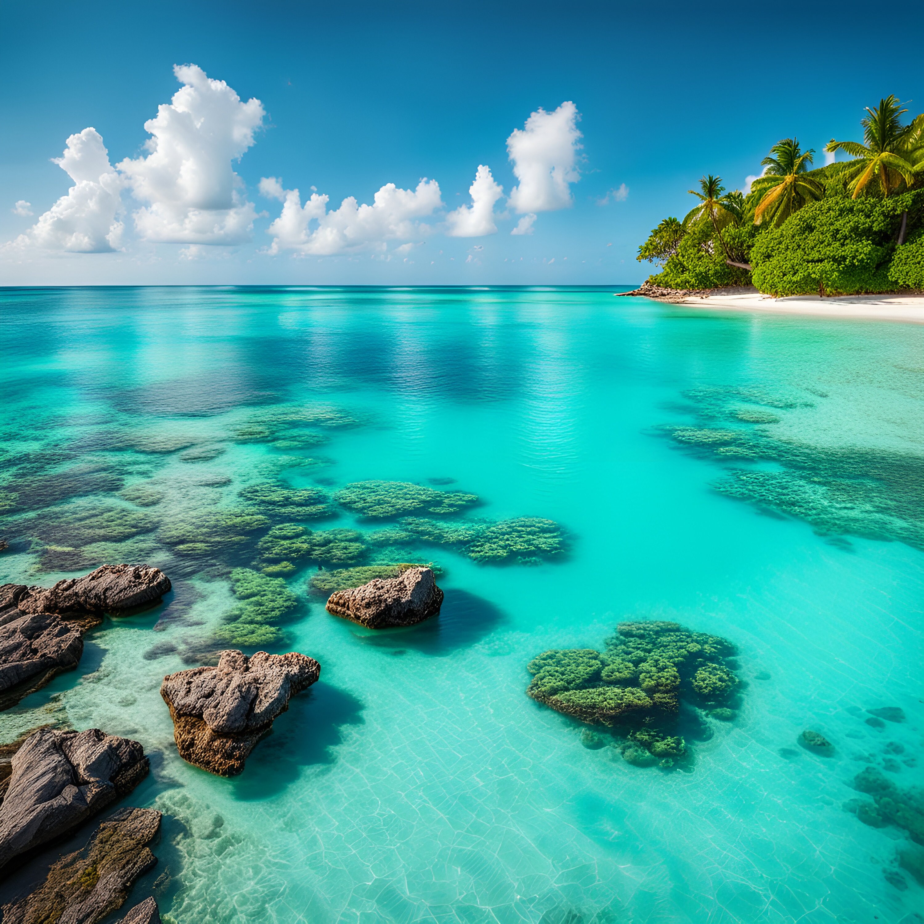 The Caribbean's Turquoise Waters- Printable Wall Art - Etsy