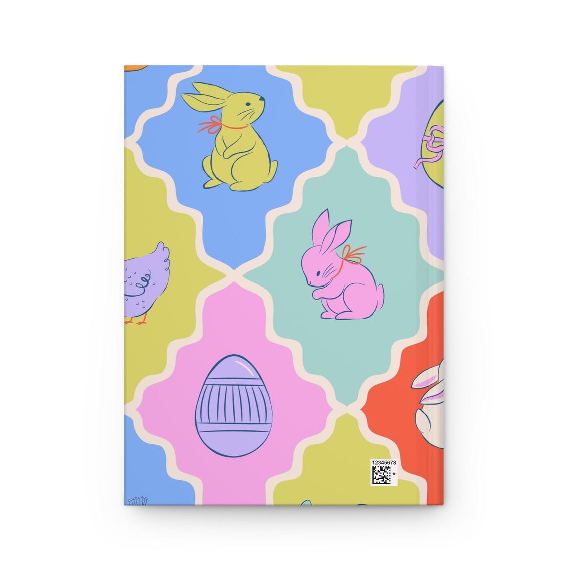 Personalized Easter Hardcover Journal, Spring Themed Notebook for Kids ...