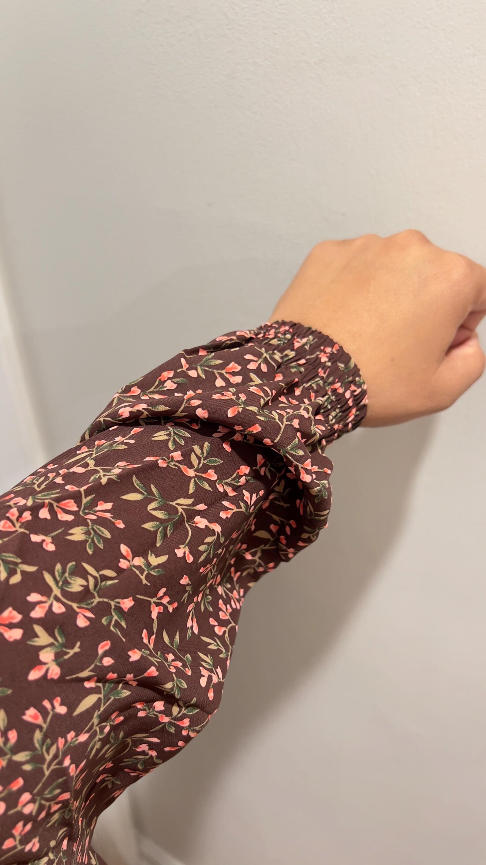Floral One-piece Jilbab Khimar: Udhu-friendly Prayer Robe - Etsy