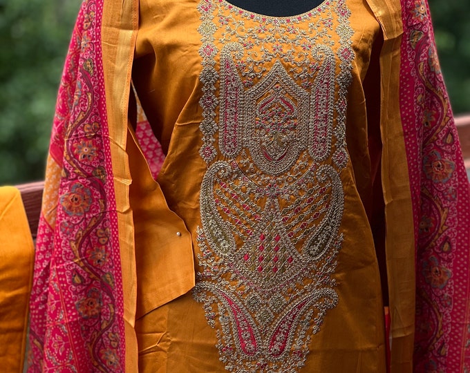 Deshi Dress/indian Dress/summer Dress/simple Party Dress/salwar Suits ...
