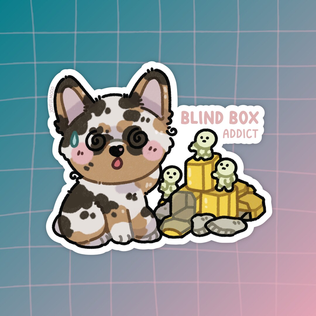 Blind Box Addict: Merle Corgi, Merle Tan Corgi, Corgi Sticker, Corgi ...