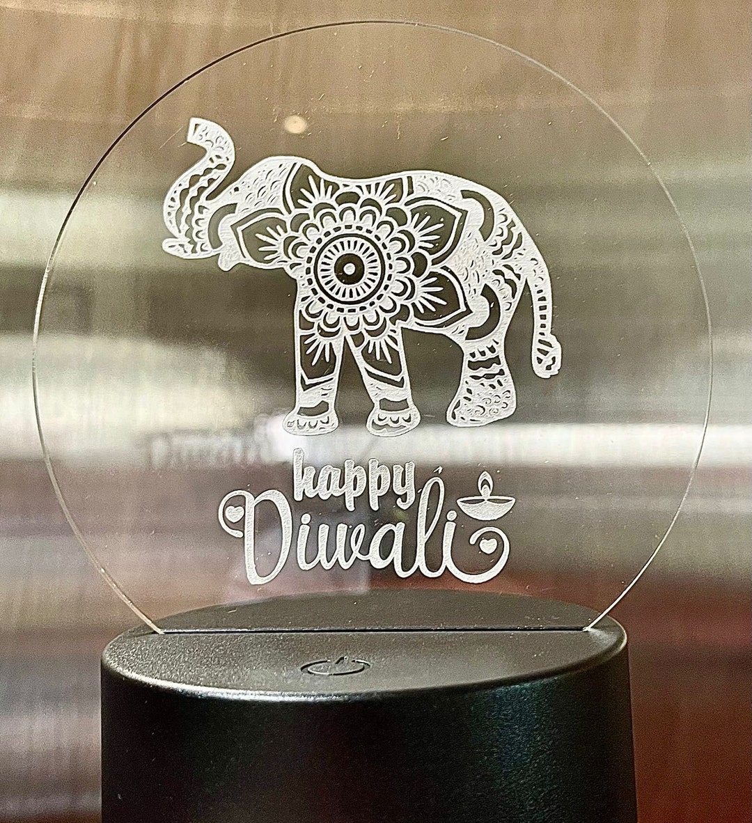 Happy Diwali LED Light - Etsy Australia