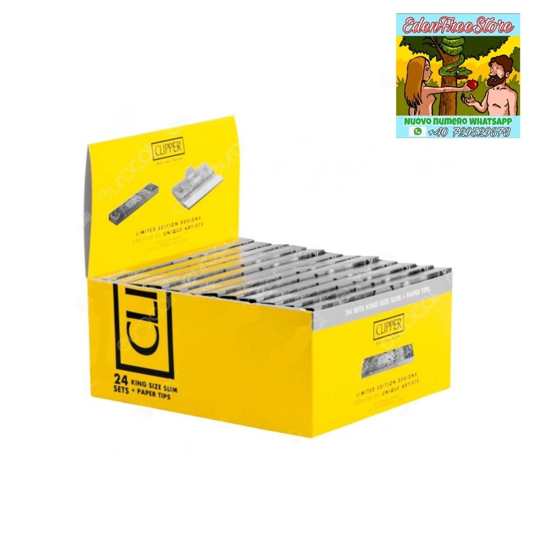 Clipper Long Papers Silver Long Papers With Tips - Etsy