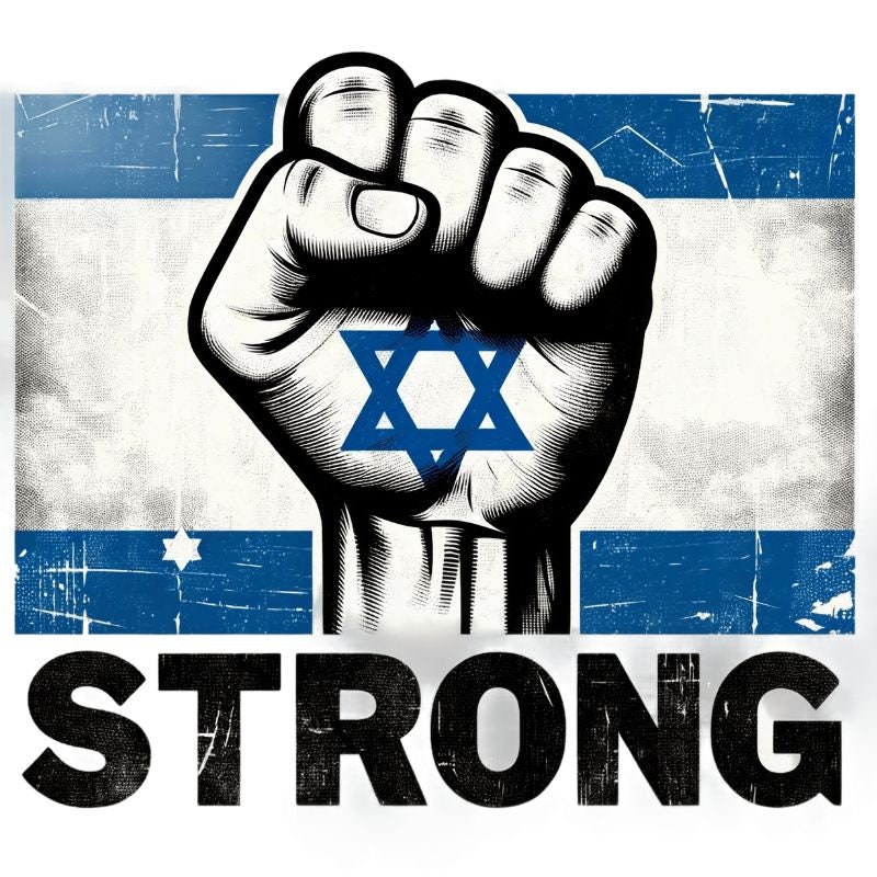 20 Support Israel PNG Files Digital Png File Israel Strong T-shirt Png ...