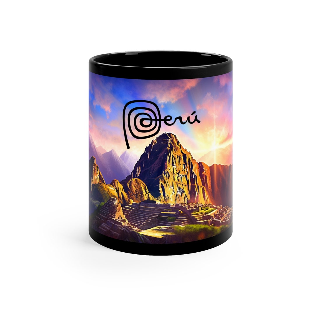 Machu Picchu Peru Coffee Mug 11oz, Coffee Mug, Peru Travel, Cuzco Peru ...