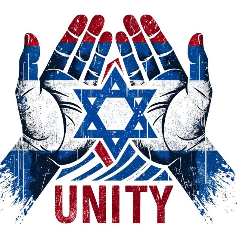 20 Support Israel PNG Files Digital Png File Israel Strong T-shirt Png ...