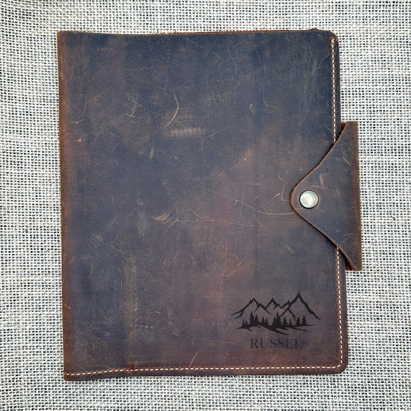 Travel Journal Cover - Etsy