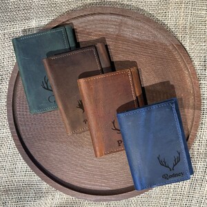 Fathers Day Trifold Wallet, Personalized Trifold Wallets, Engraved ...