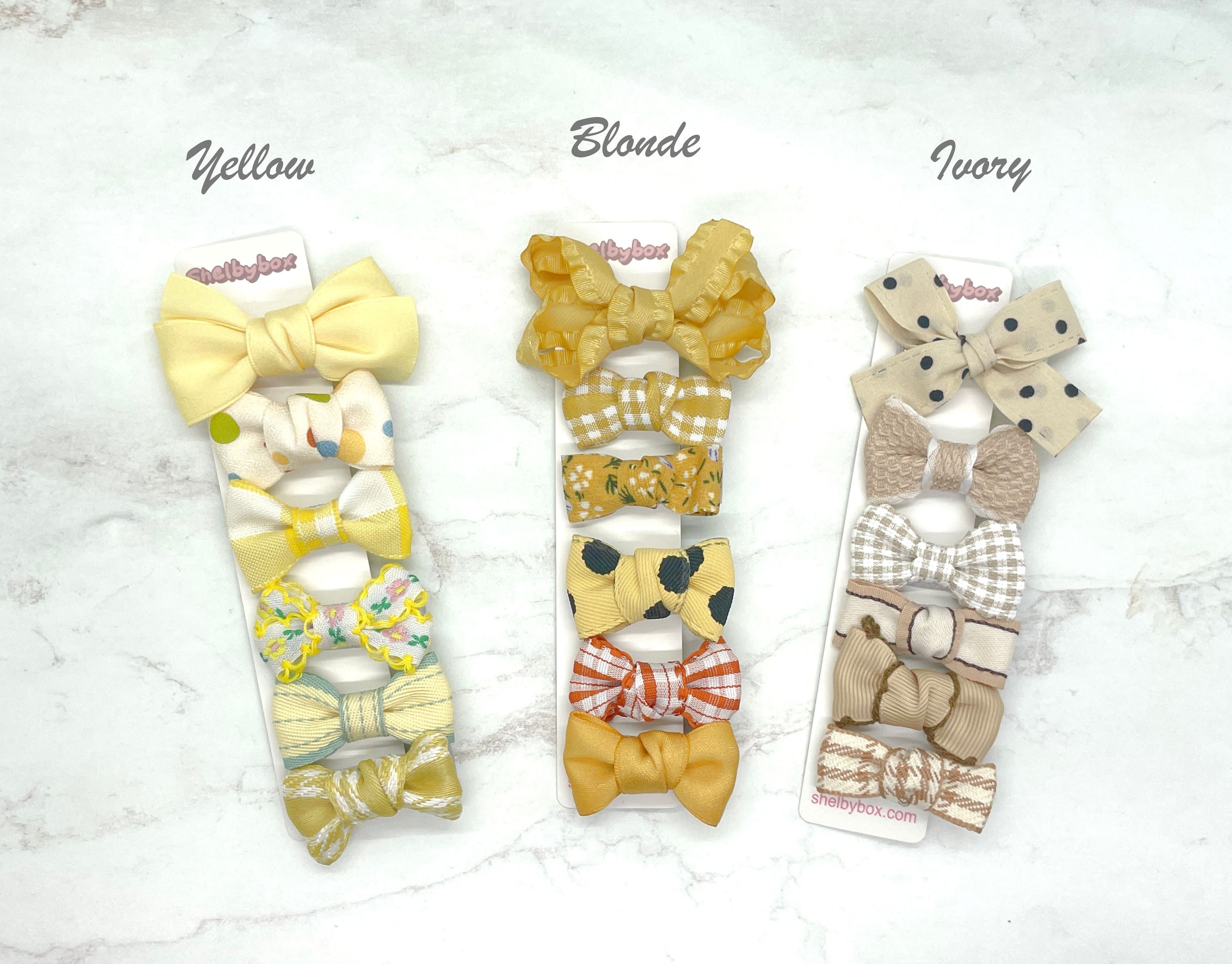 Baby Hair Bows for Girls, Kids Barrettes for Fine Hair, Toddler Clips ...