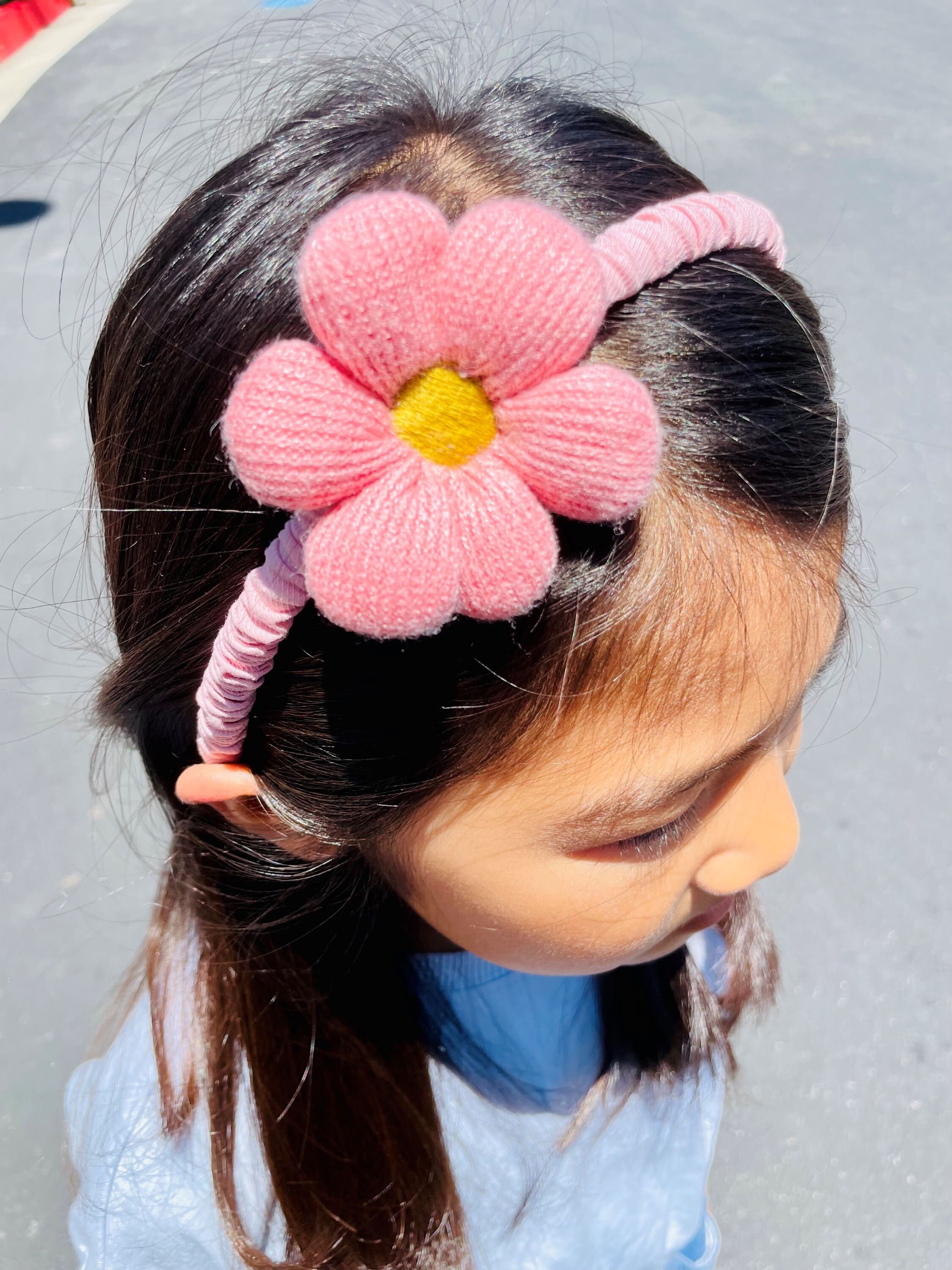 Girls Headbands, Fabric Covered Headband, Floral Headbands for Toddlers ...