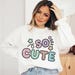 So Cute Text Embroidery Design, Pastel Bubble Letters, Kid Quote ...