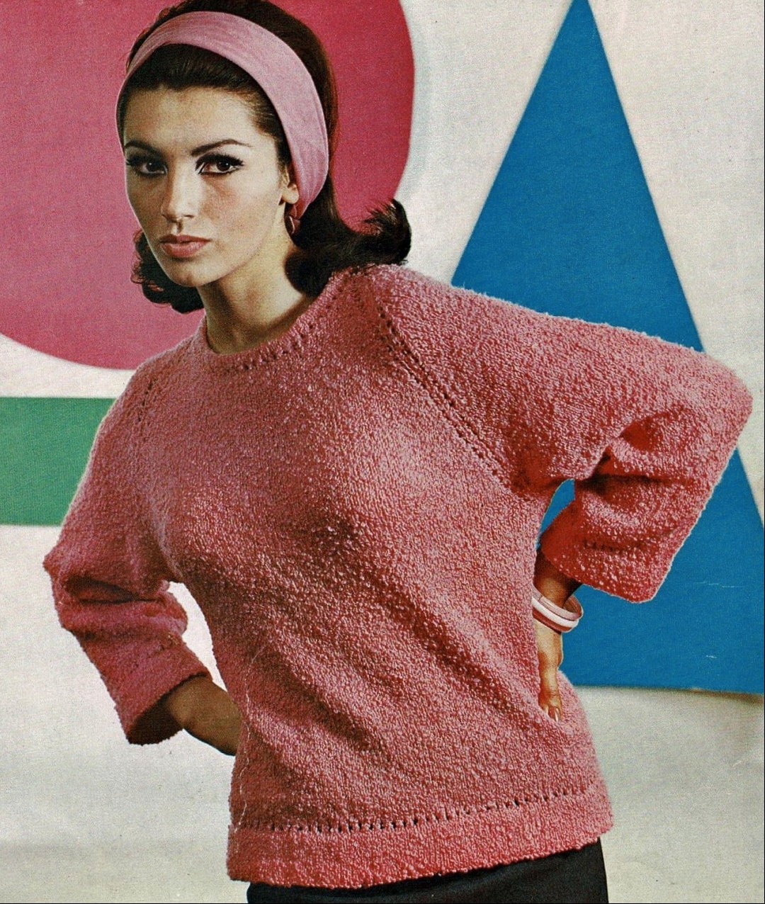Knitting Pattern Classic Plain Unisex Round & V Neck Raglan Sleeve ...