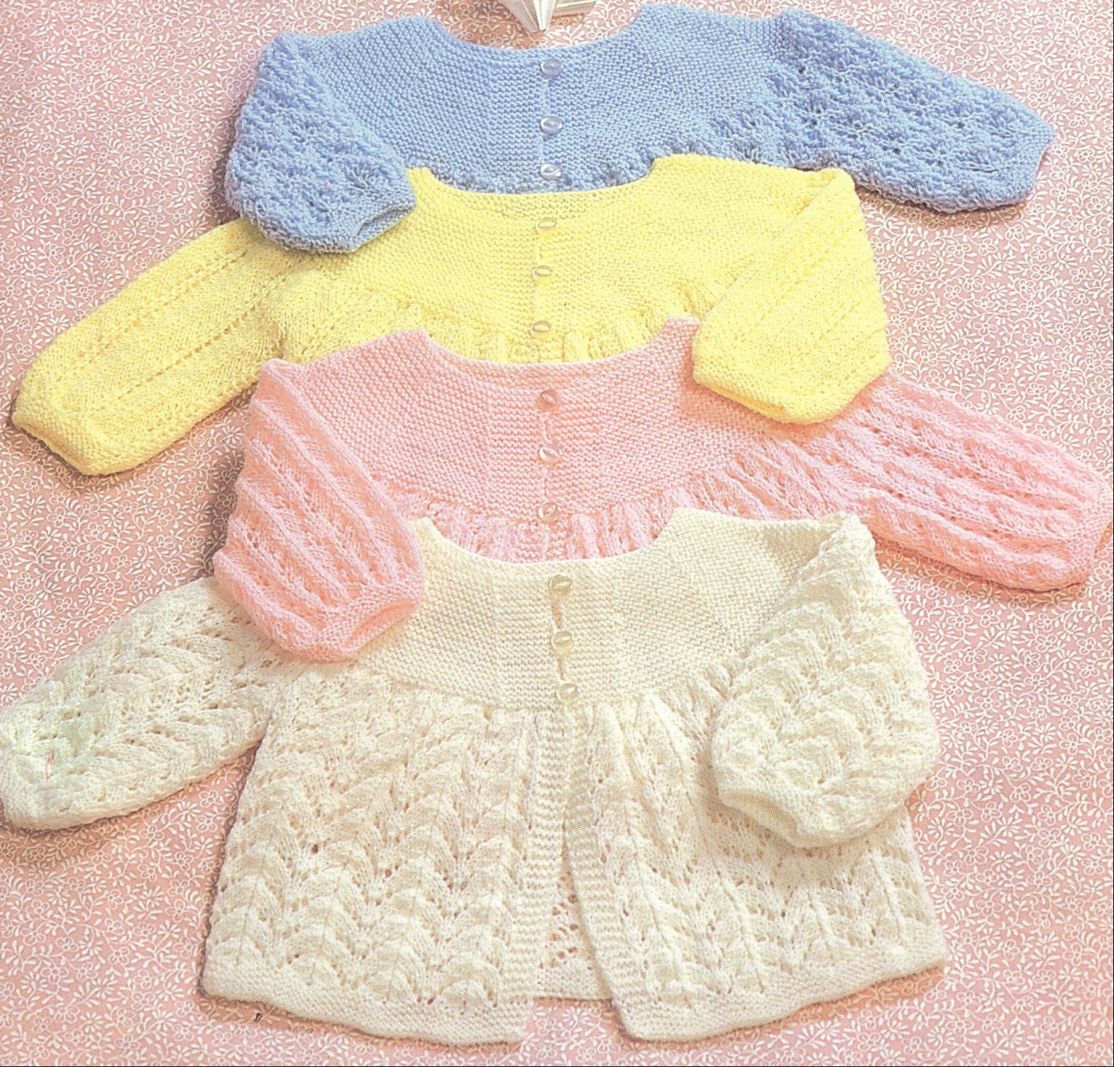 Nearly Free Knitting Pattern Baby Cardigan - Matinee Coats, Cardigans ...