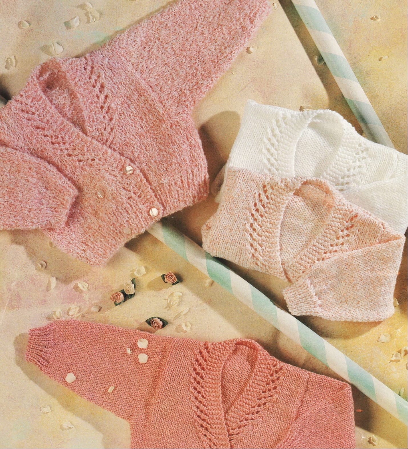 Knitting Pattern - Almost Free Pattern Baby Cross-over Cardigan ...