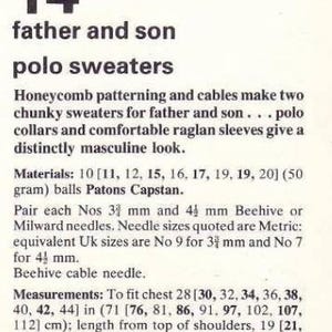 Aran Knit Cable Jumper Knitting Pattern PDF for Men, Women, Boys, Girls ...