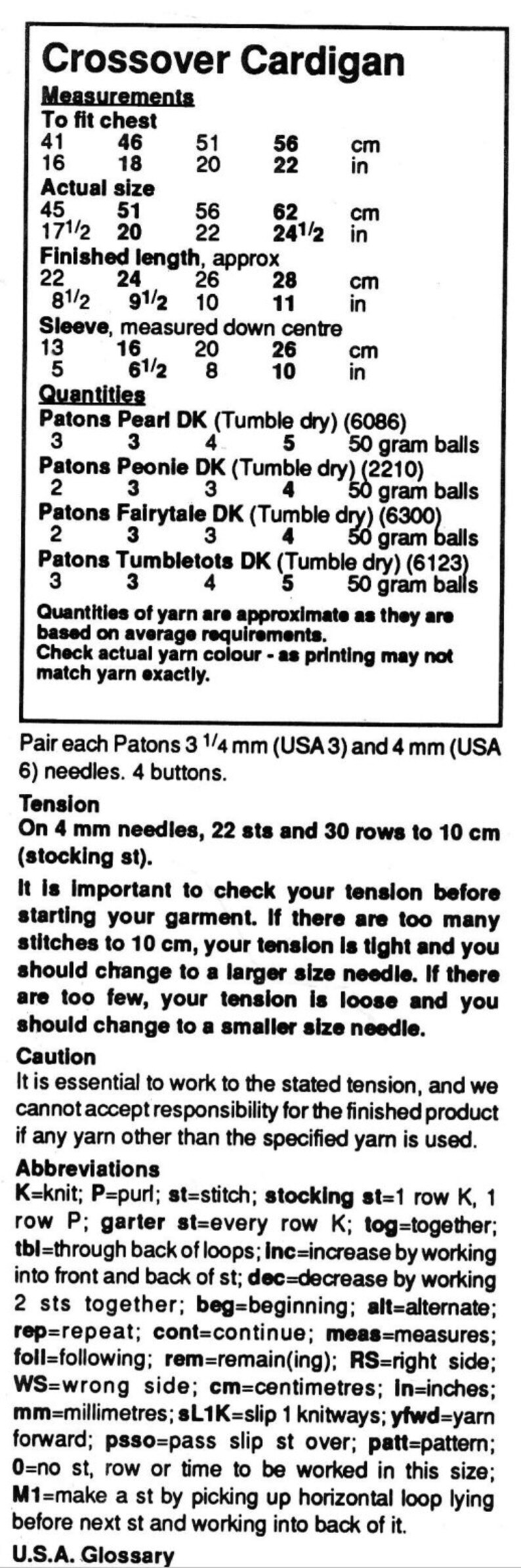 Knitting Pattern - Almost Free Pattern Baby Cross-over Cardigan ...