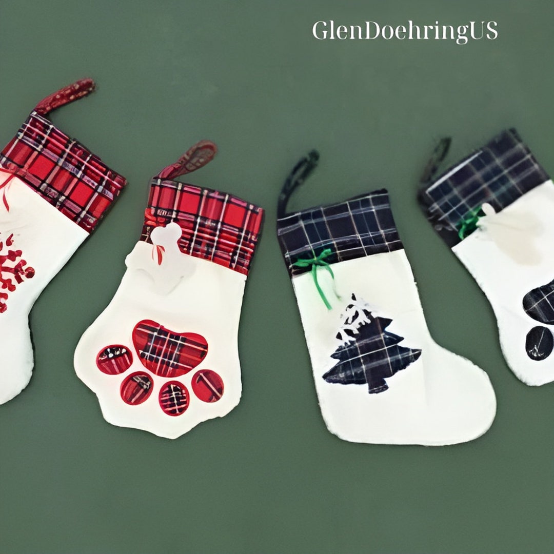 Blank Pet Stockings Customized Pet Stockings Christmas - Etsy
