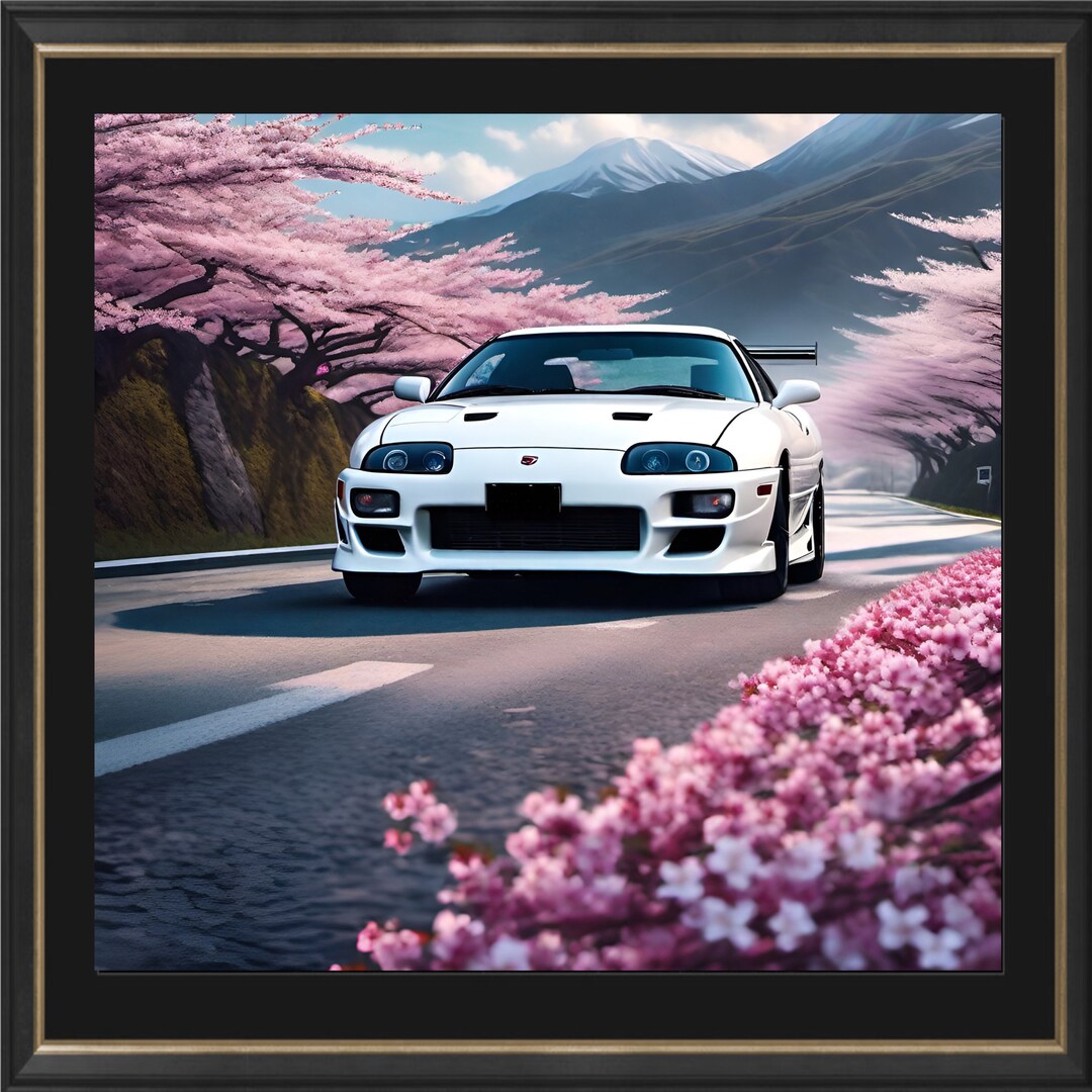 JDM Toyota Supra MK4 Poster Print Automotive Artwork - Etsy