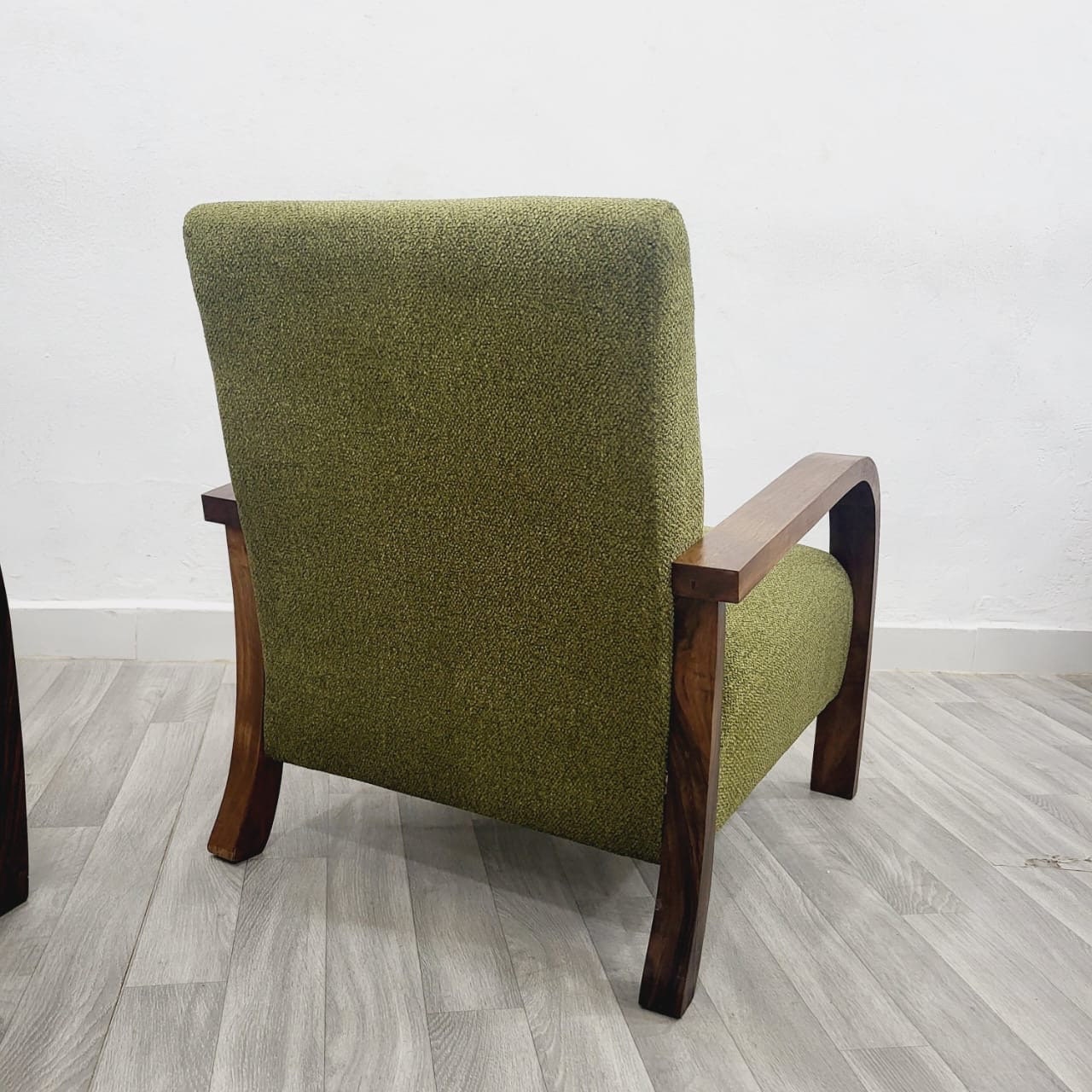 Set of 2 Mid Century Armchair Retro Lounge Chair Modern Chair Relax ...