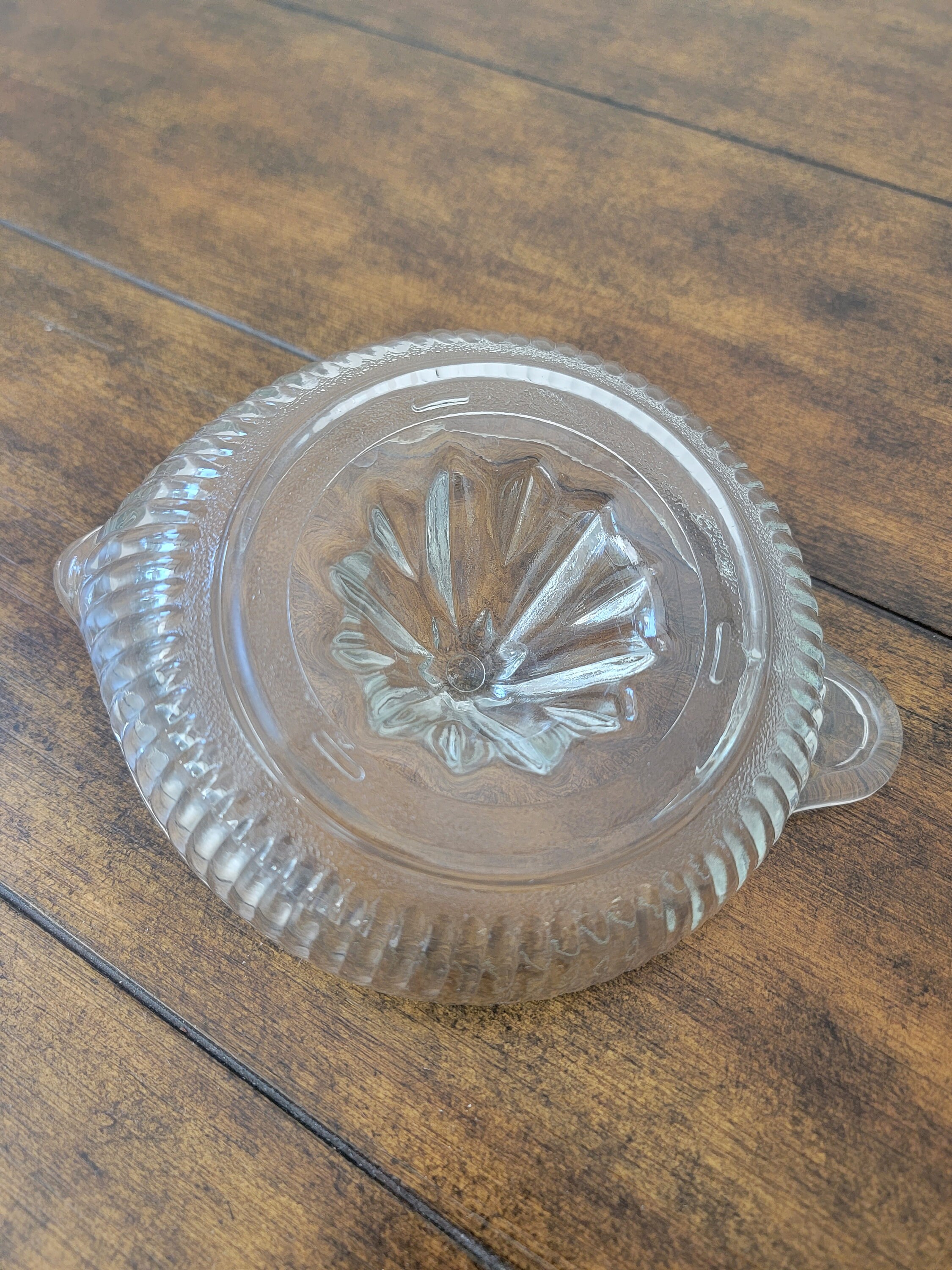 Vintage Clear Glass Country Farmhouse Juicer - Etsy