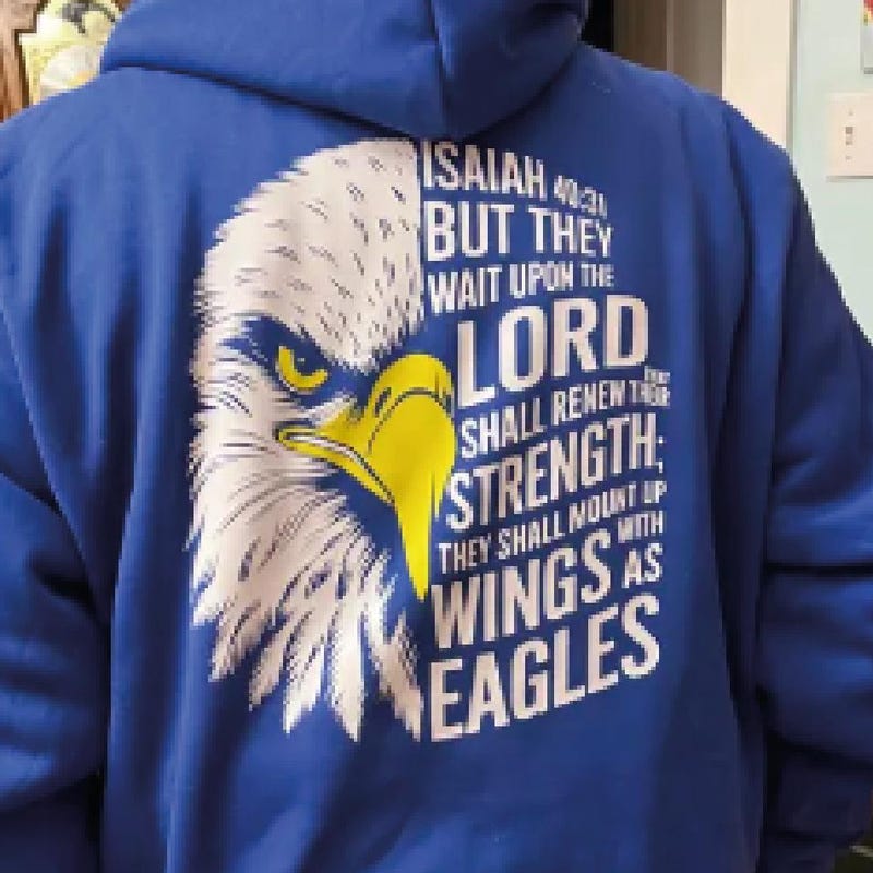 Wings of Eagle Bible Verse - Etsy