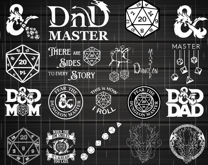Dungeons and Dragons Baby Apparel SVG/PNG/JPG: D&d New Player - Etsy