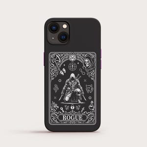 Rogue Game Character Svg, Rogue Class Dnd Tarot Card, Dungeons and ...