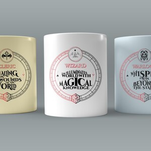 Dungeons and Dragons Black and Red Logo Pack, Class Symbols for DND ...