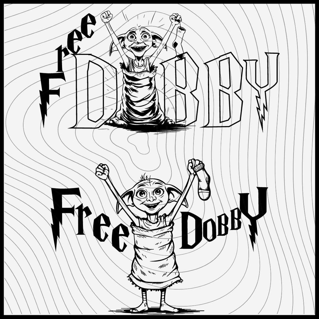 Free Dobby SVG, Free Dobby Png, Dobby Svg, Elf Png, Elf Svg, Free Elf ...