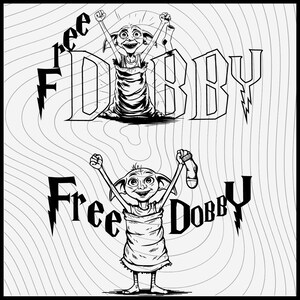 Free Dobby SVG, Free Dobby Png, Dobby Svg, Elf Png, Elf Svg, Free Elf ...