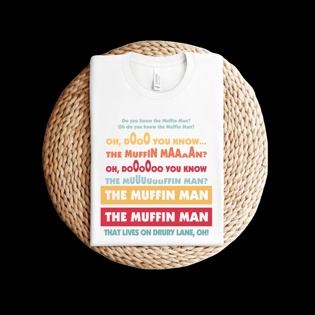 The Muffin Man Svg, Do You Know the Muffin Man Svg, Muffin Man Svg ...