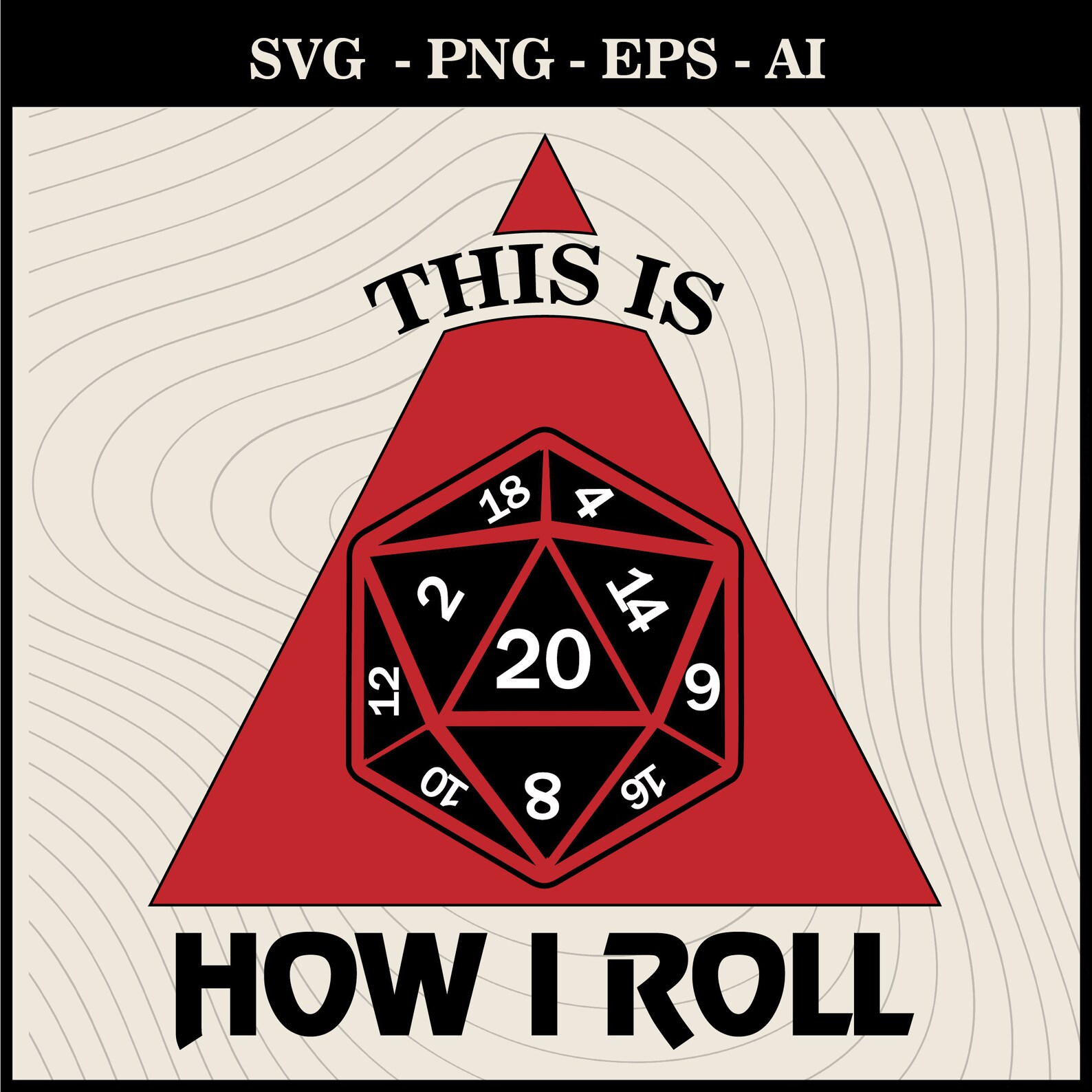 This is How I Roll Svg, DND20 Png, Dnd Class Emblems Svg, Dungeons ...
