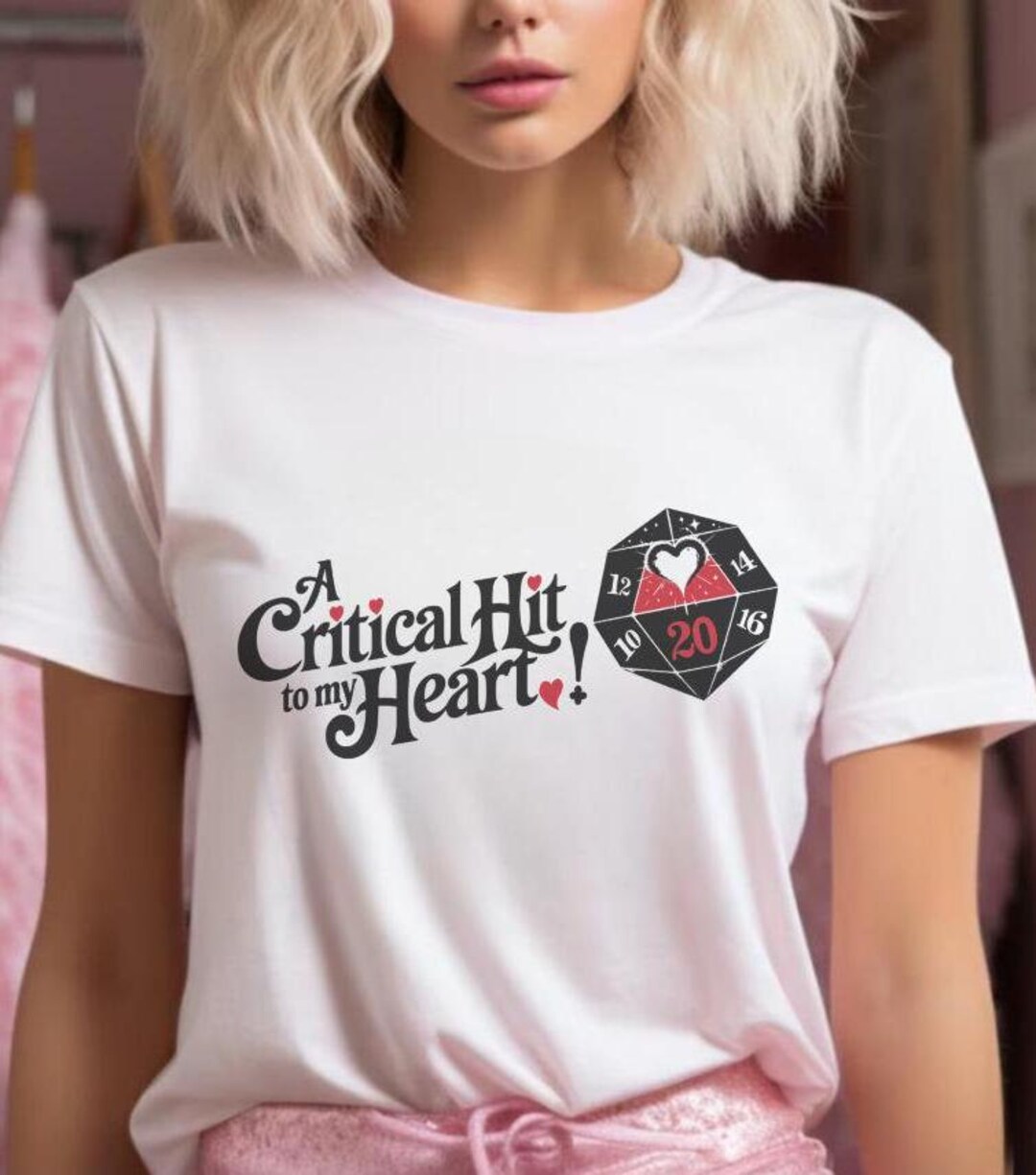 Critical Hit to My Heart DND Design Svg, Dungeons and Dragons Svg ...