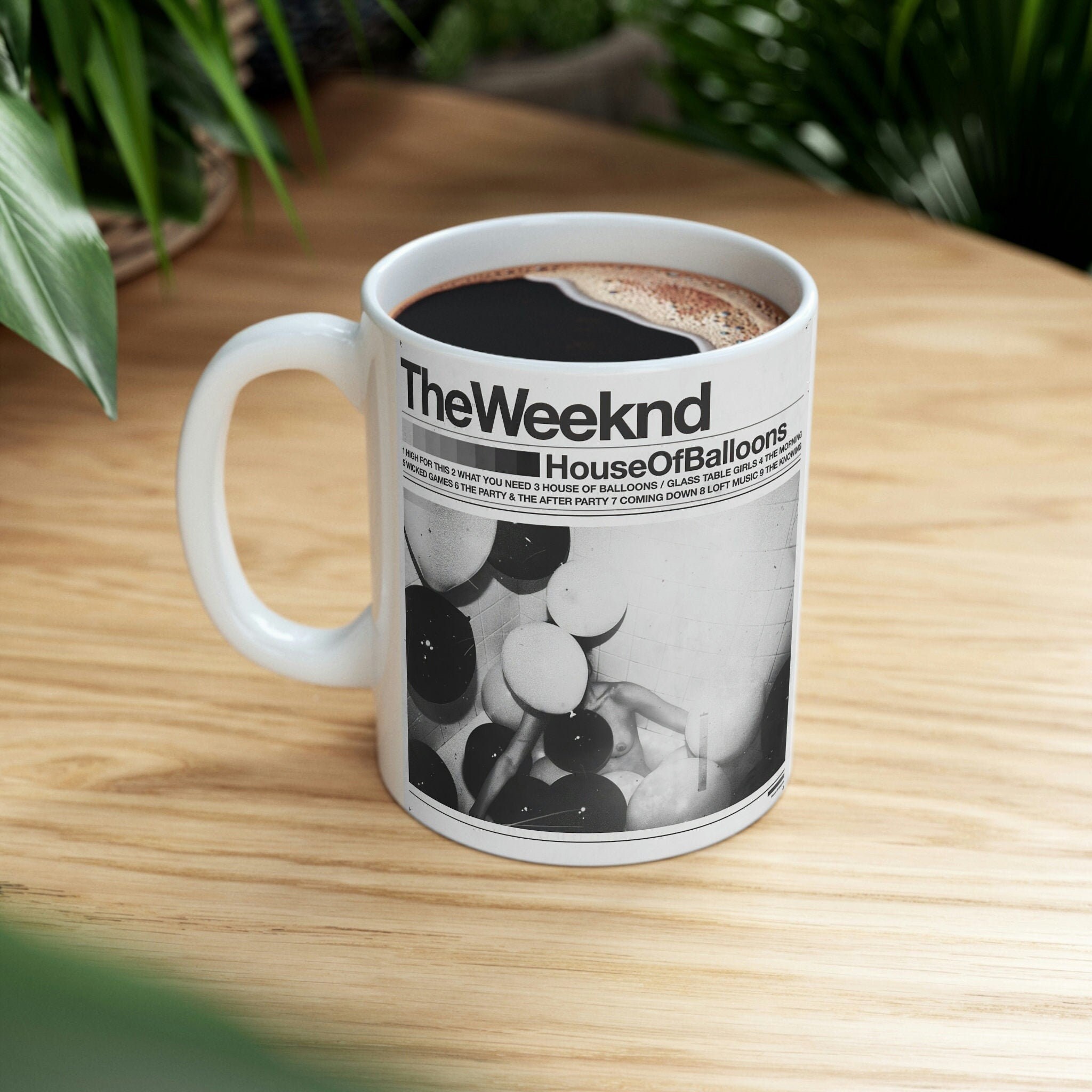 The Weeknd House of Balloons Deluxe Ceramic Mug - Etsy