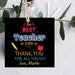 Editable Teacher Appreciation Week Gift Tags Thank You Teacher Gift Tag ...