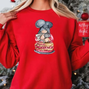 Cooking Gnome Svg, Chef Gnome Svg, Gnomes Svg Kitchen, Svg Baking Gnome ...