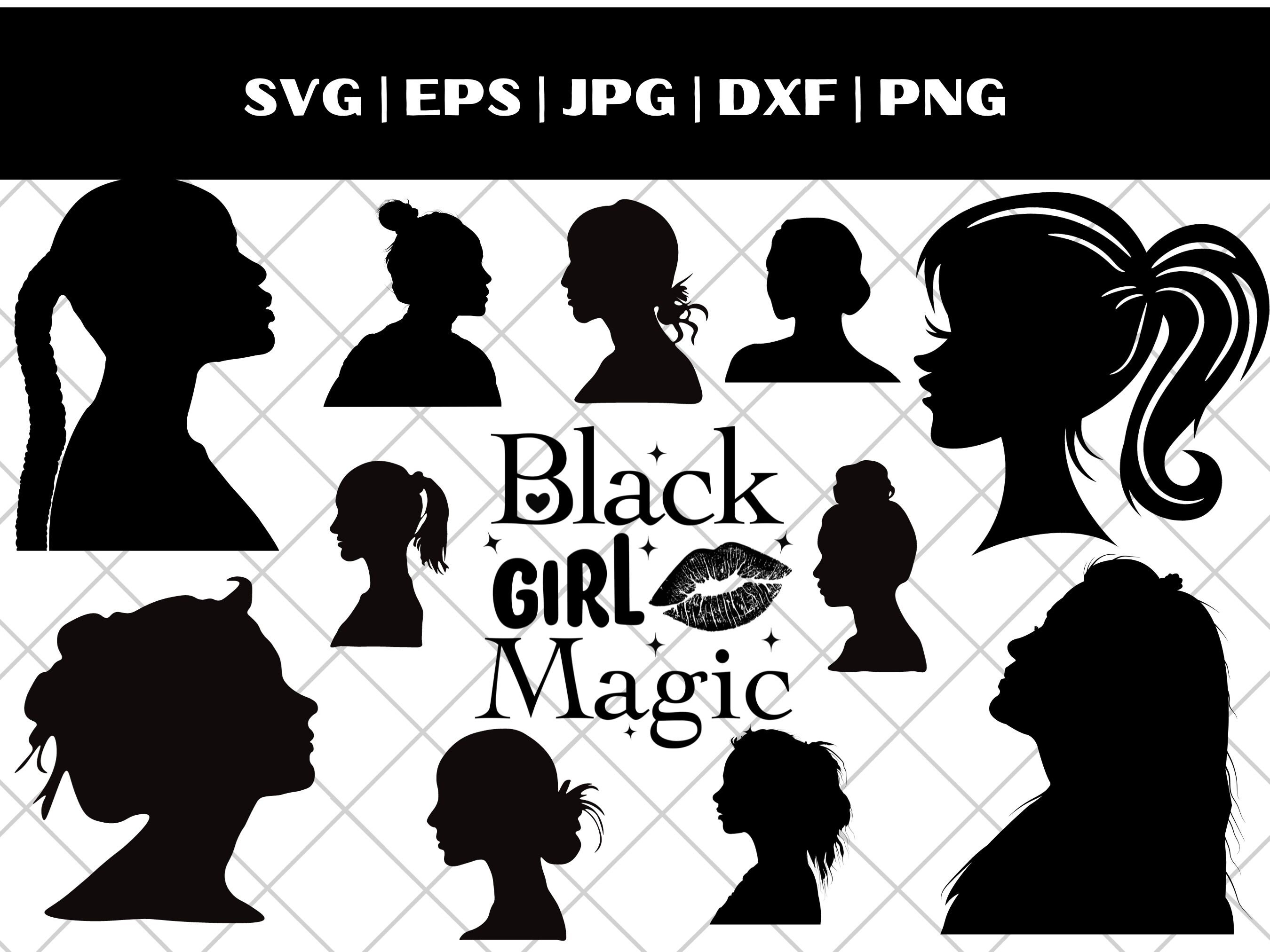 Woman Face SVG, Beautiful Face Svg, Woman Silhouette, Girl Face Svg ...