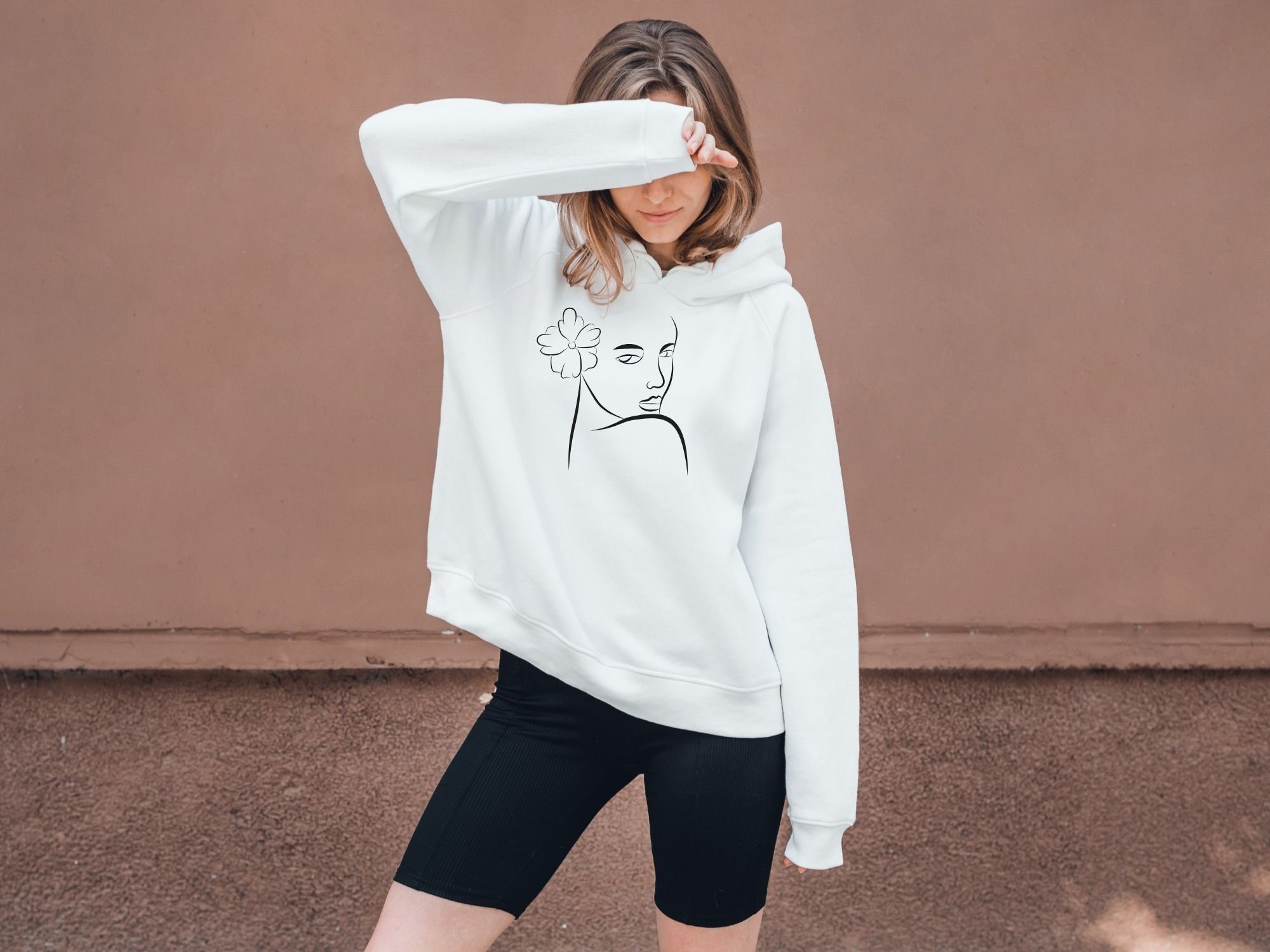 Line Art Woman Svg lady Face Lineart Svg Lady Face One Line One Line ...