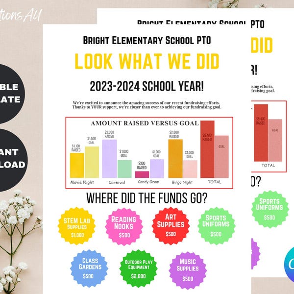 School Pto Money - Etsy