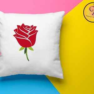 Rose SVG Bundle, Rose SVG, Flower Svg, Monogram Svg, Half Rose Svg, Cut ...