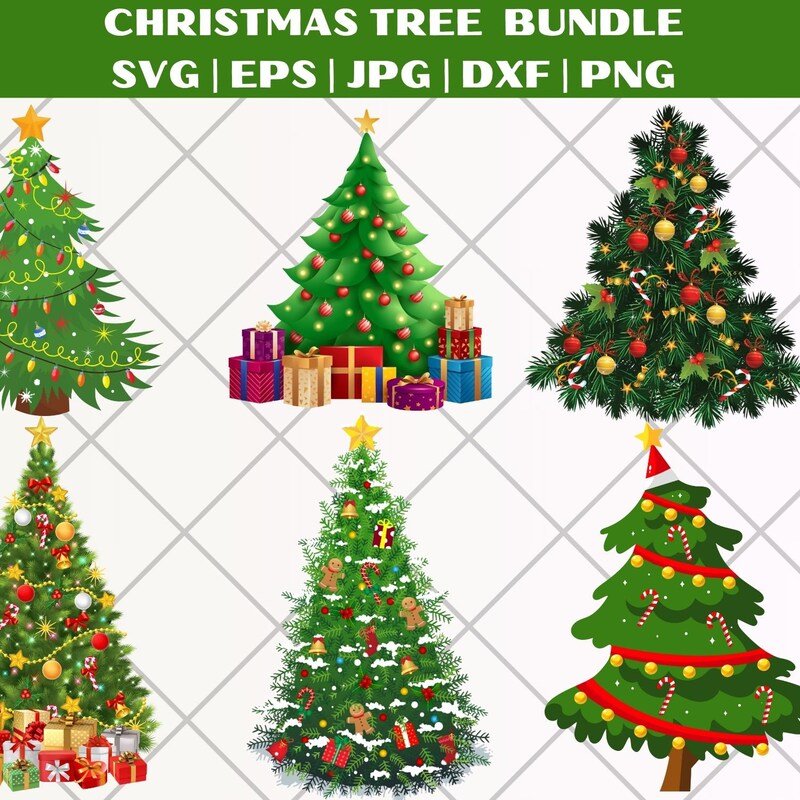 Christmas Tree Svg - Etsy