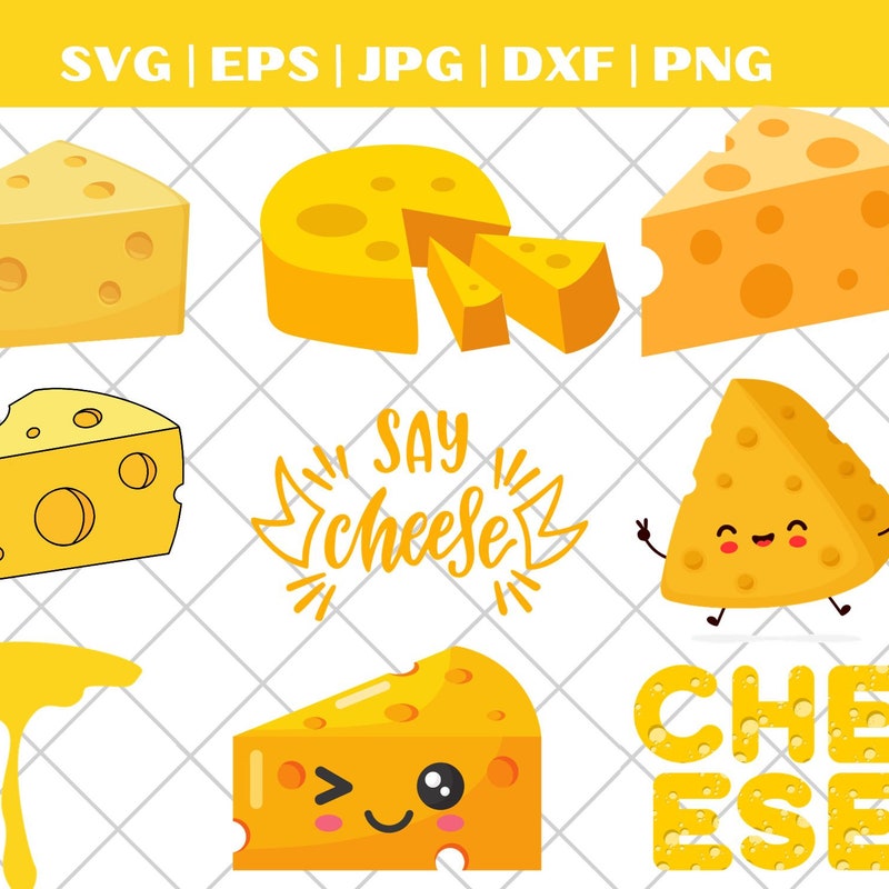Cheese Svg - Etsy