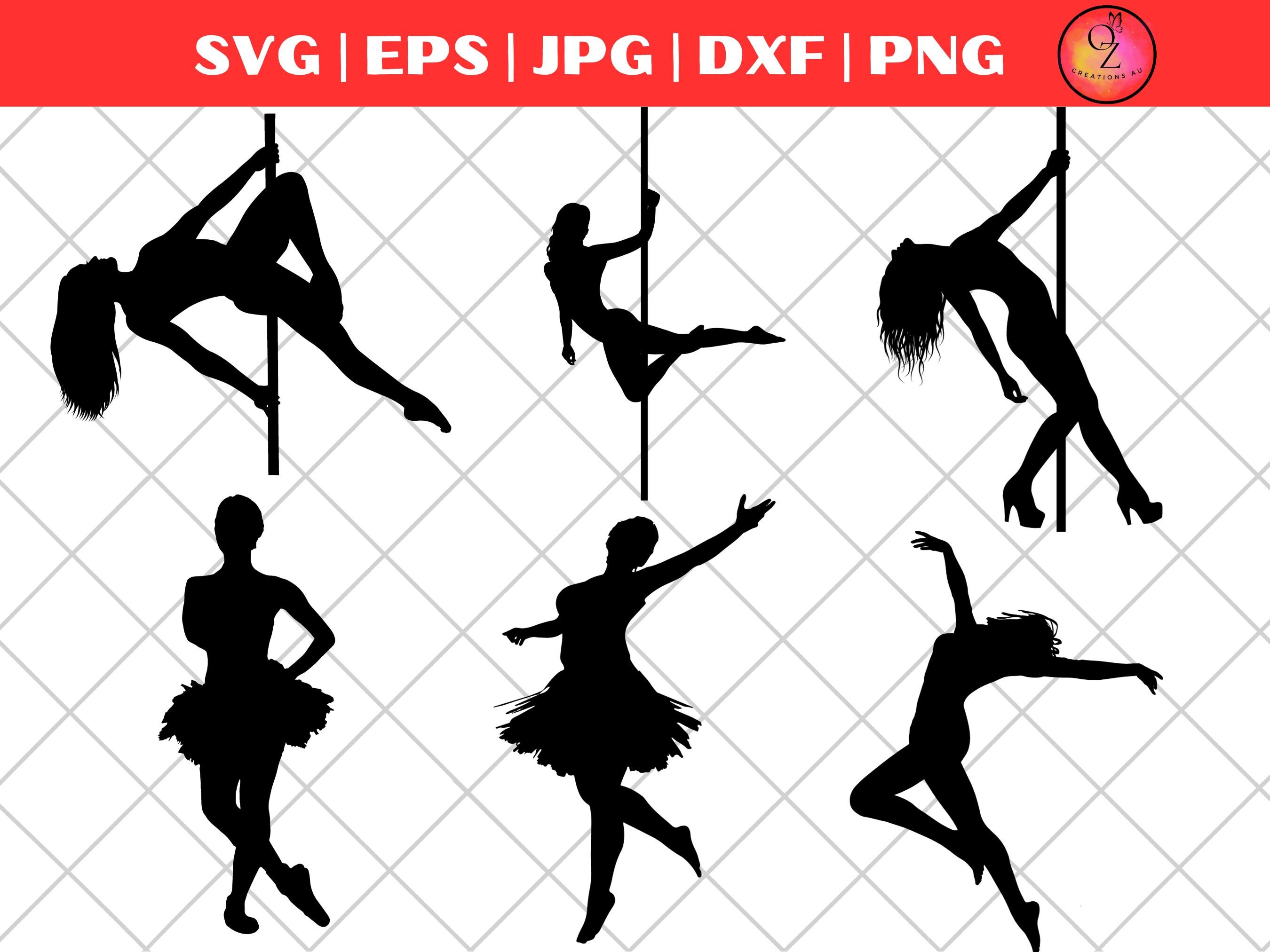 Pole Dance SVG Bundle, Pole Dance PNG Bundle, Pole Dance Clipart,pole ...