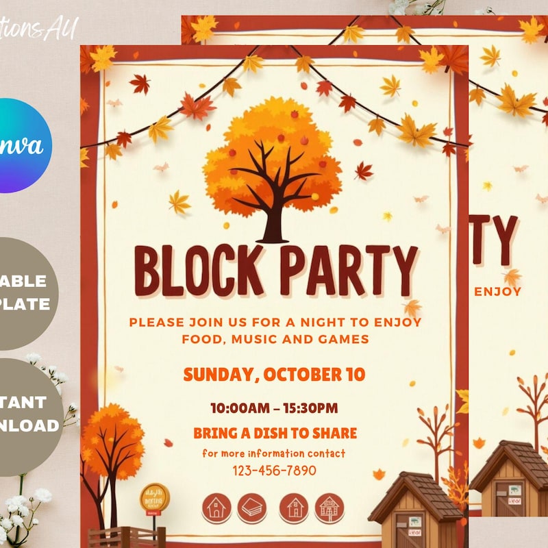 Fall Block Party - Etsy