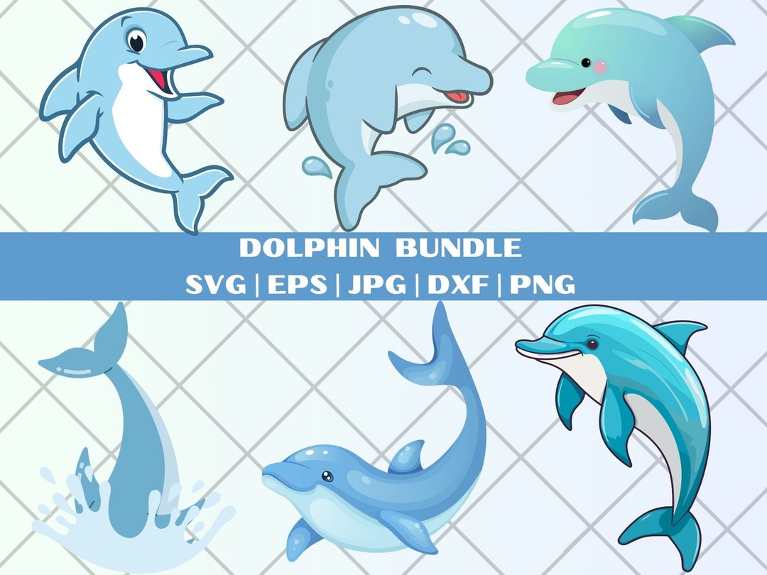 Dolphin SVG DXF Dolphin Cut File for Laser Dxf for Plasma Cnc File Wall ...